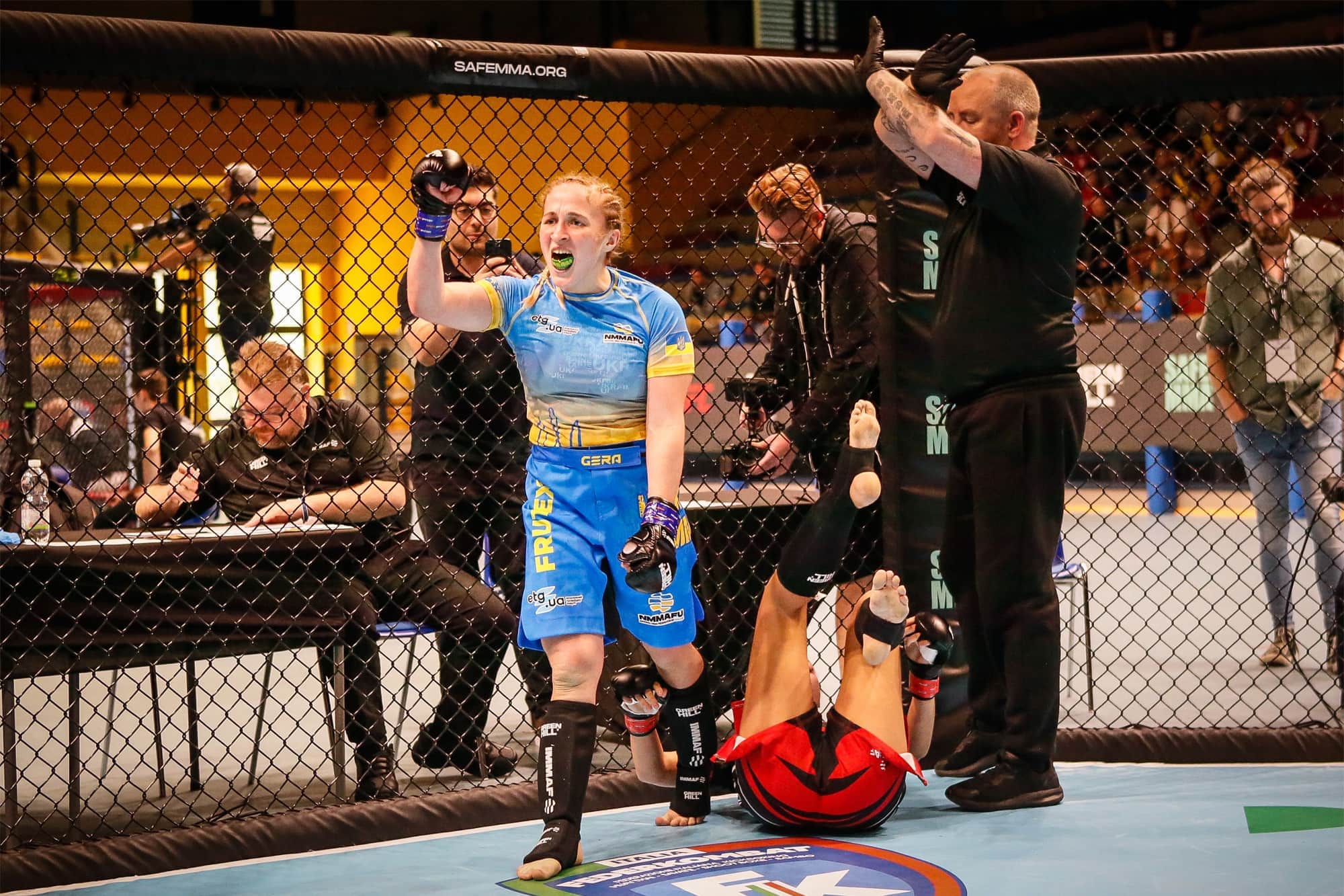 IMMAF | IMMAF World Champion Lee Hammond makes his professional debut ...